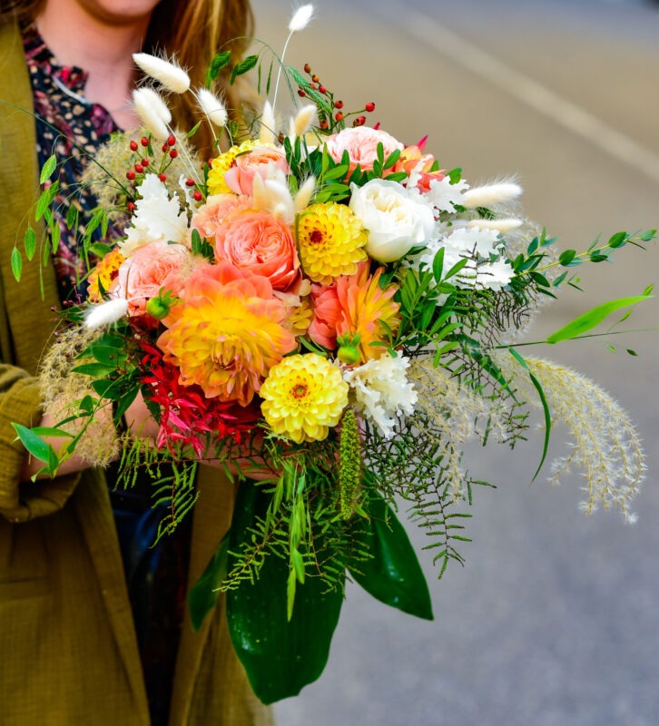 Bouquet de mariée pour votre mariage - Blumstein créateur - Strasbourg